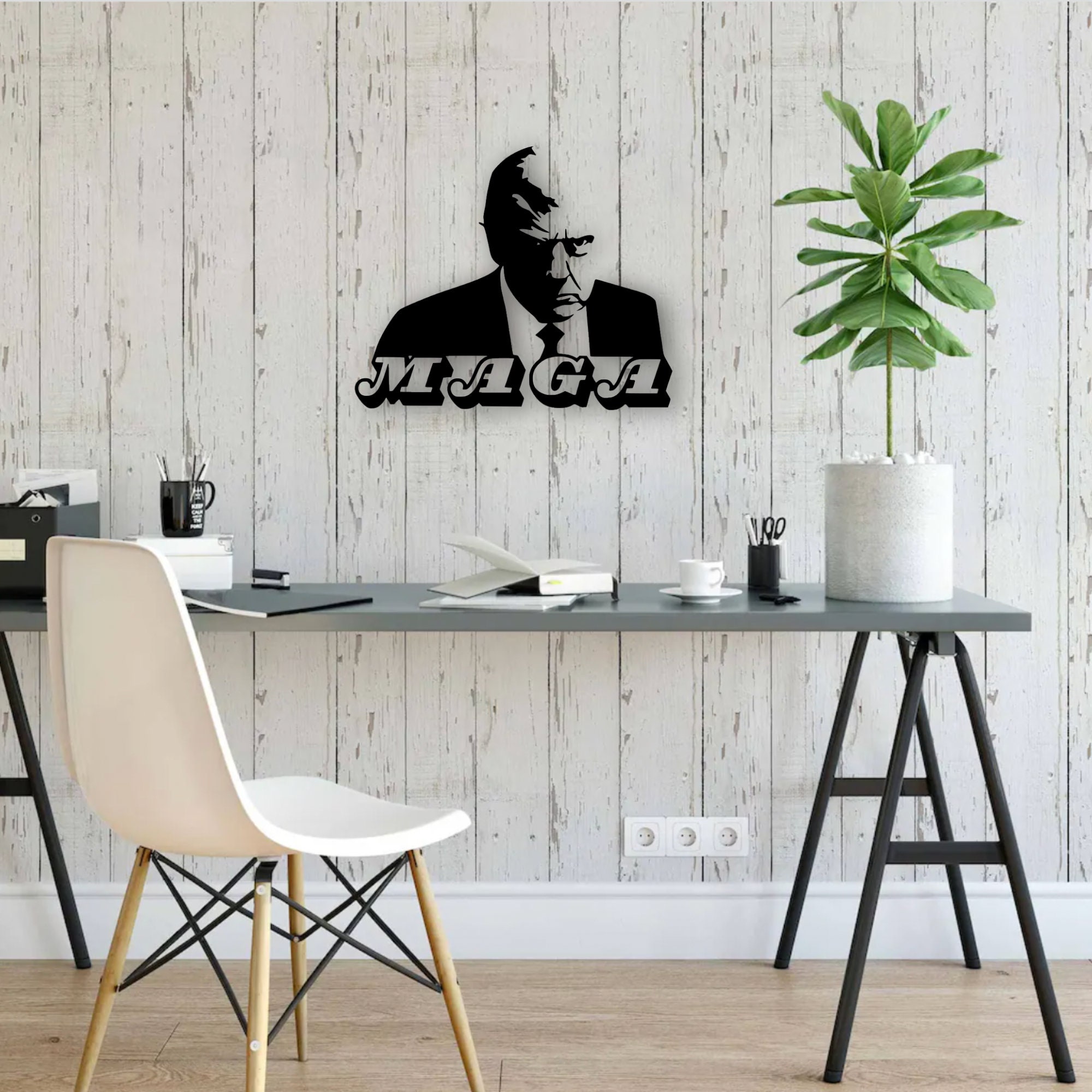 Trump Mugshot MAGA 2024 Metal Sign / Trump 2024 Sign / Election Sign ...