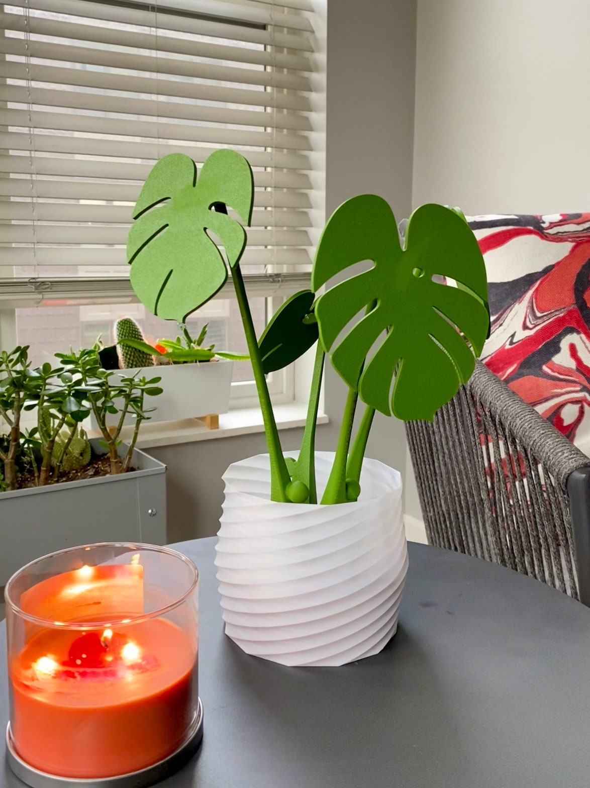 Monstera Coasters - Magnetic Leaves - Etsy