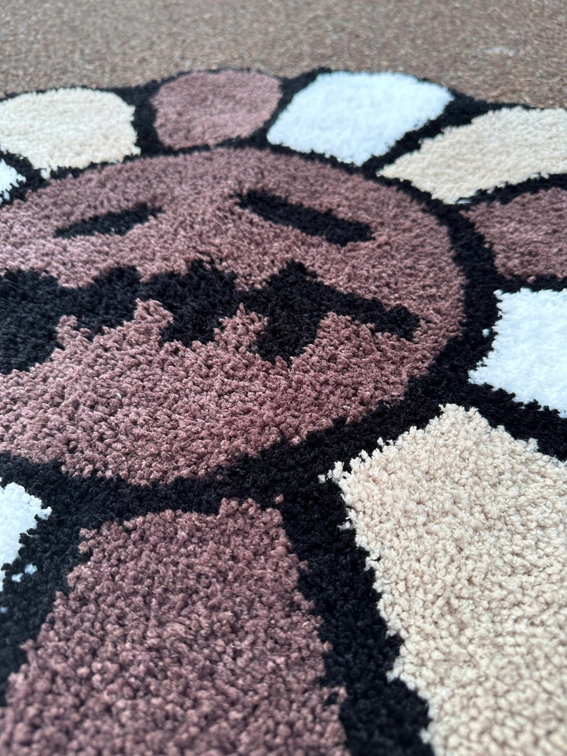 Tufted T Scott X Murakami Rug Bedside/living Room Rug Takashi Flower ...