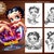 Chibi Burlesque (90) Coloring Pages Adult & Kid Coloring Book ...