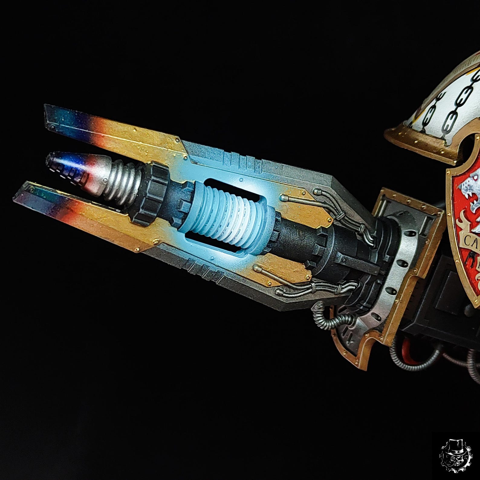 Miniatura del Caballero Imperial Canis Rex Pintada: Comisión de la Casa ...