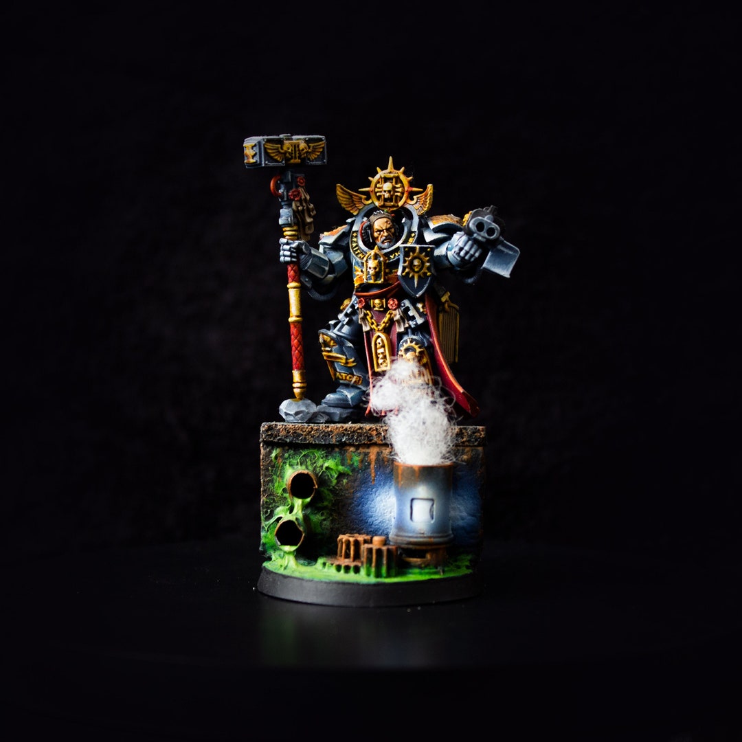 Painted Grey Knights Grandmaster Voldus Terminator. Painting Commission ...