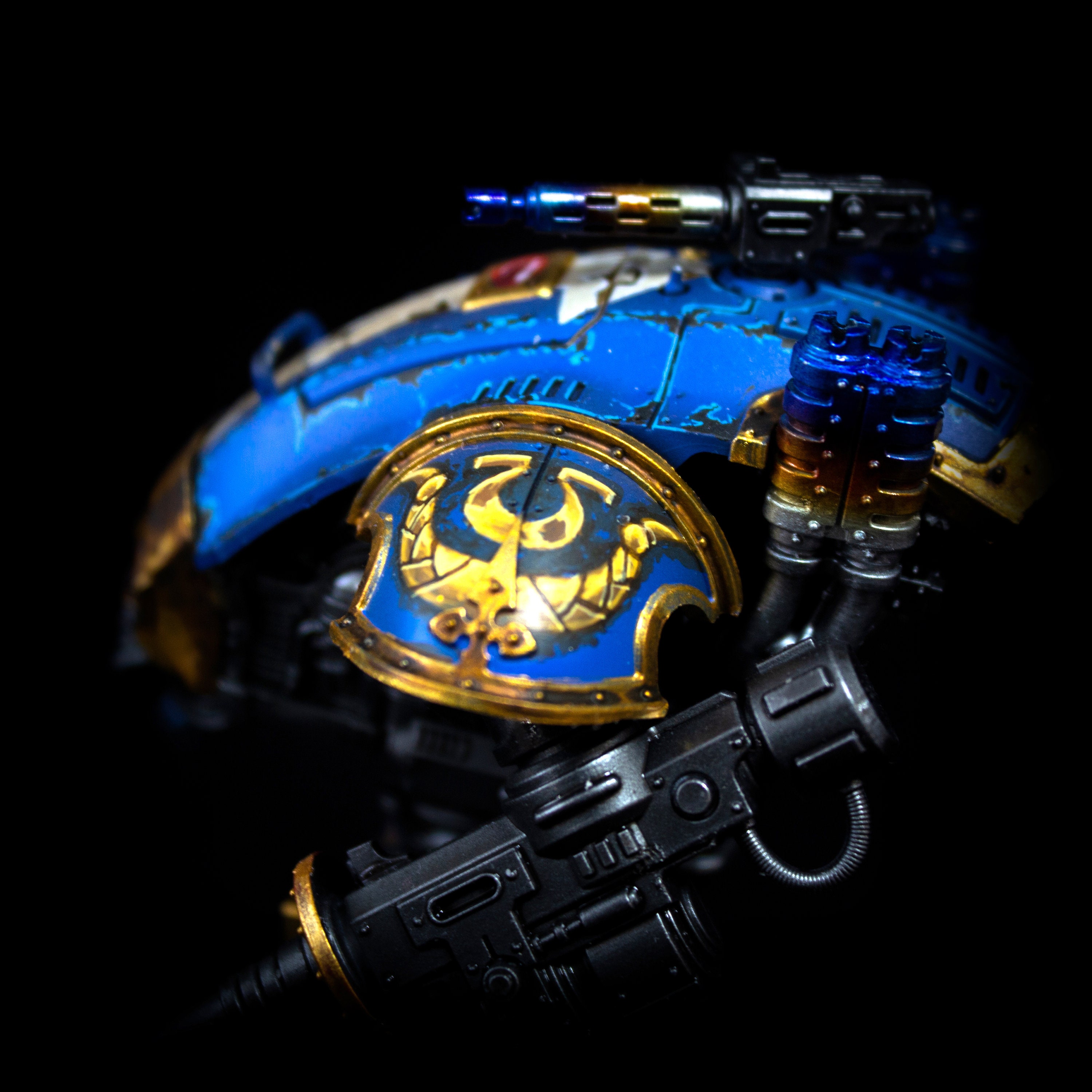 Armiger Helverine Ultramarines Imperial Knight Painting Commission ...