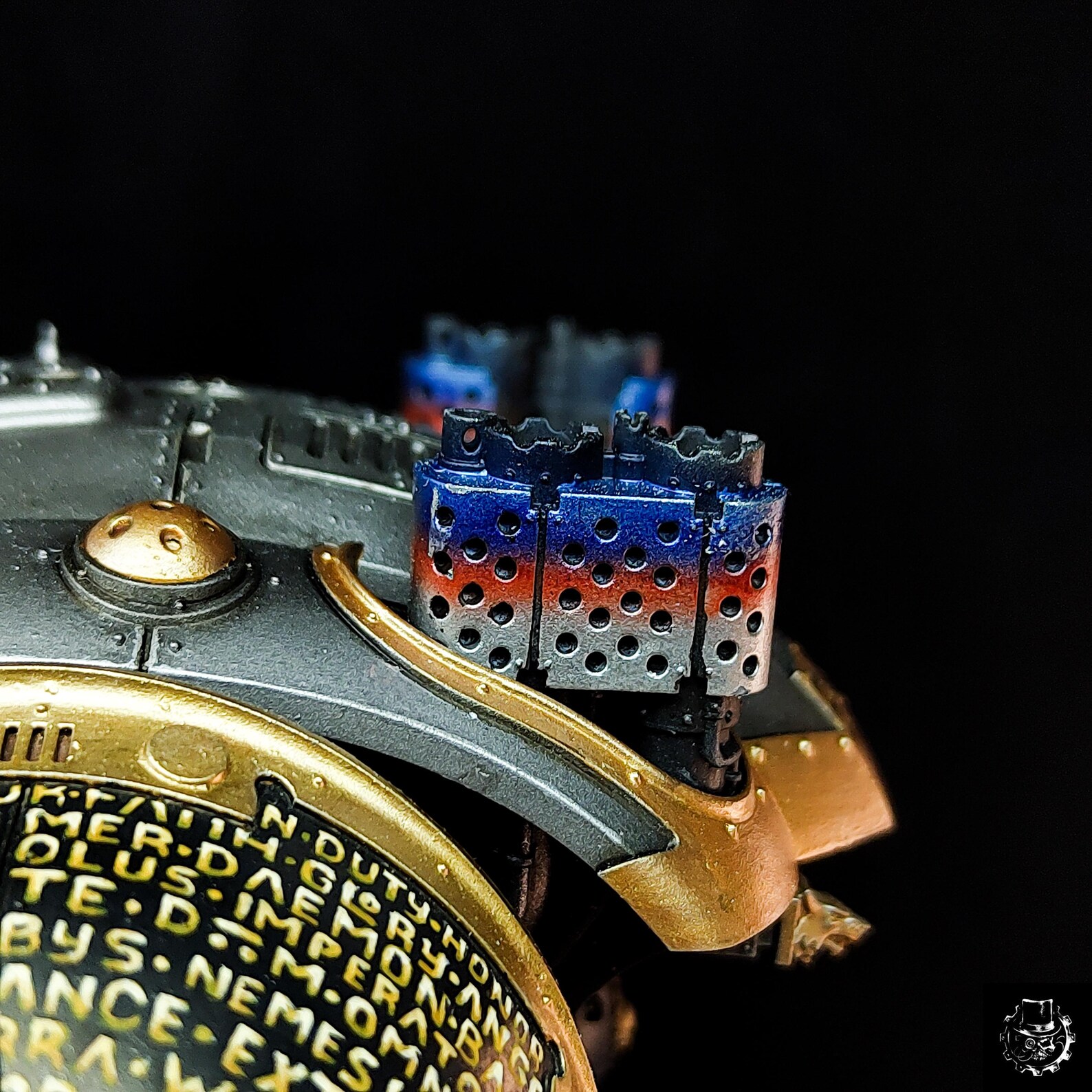 Miniatura del Caballero Imperial Canis Rex Pintada: Comisión de la Casa ...