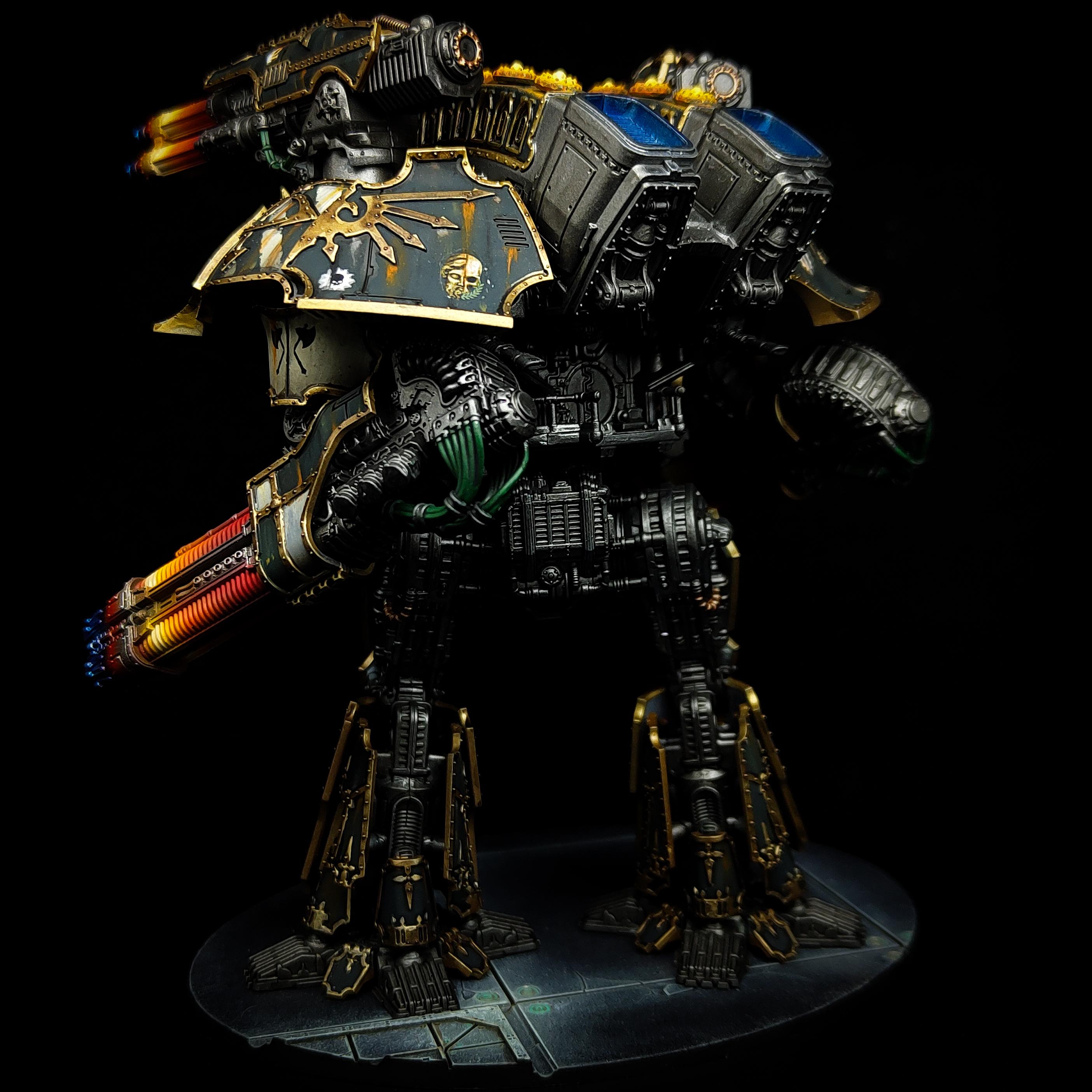 Painted Warlord Titan Miniature, Legio Krytos AT18 Commission - Etsy