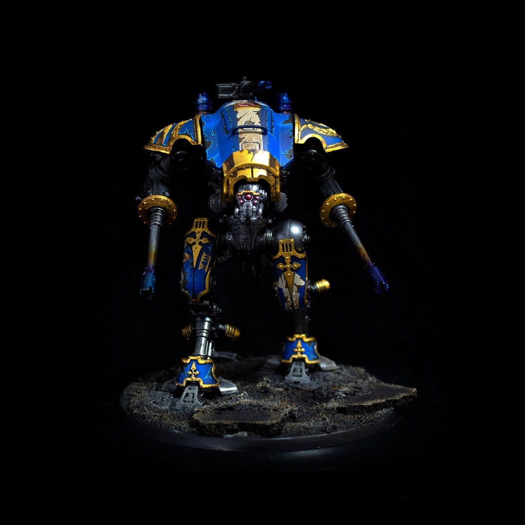 Armiger Helverine Ultramarines Imperial Knight Painting Commission ...
