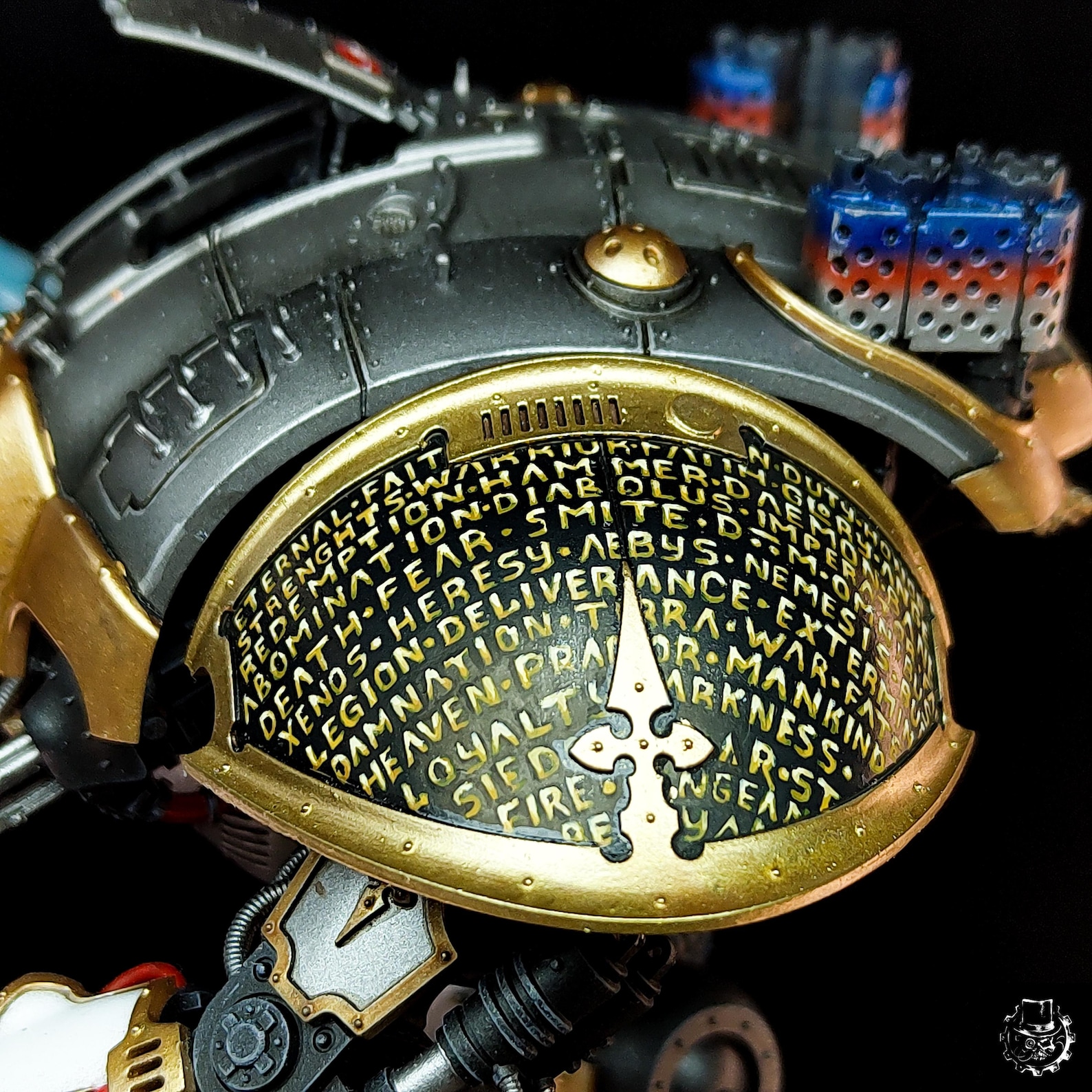 Miniatura del Caballero Imperial Canis Rex Pintada: Comisión de la Casa ...