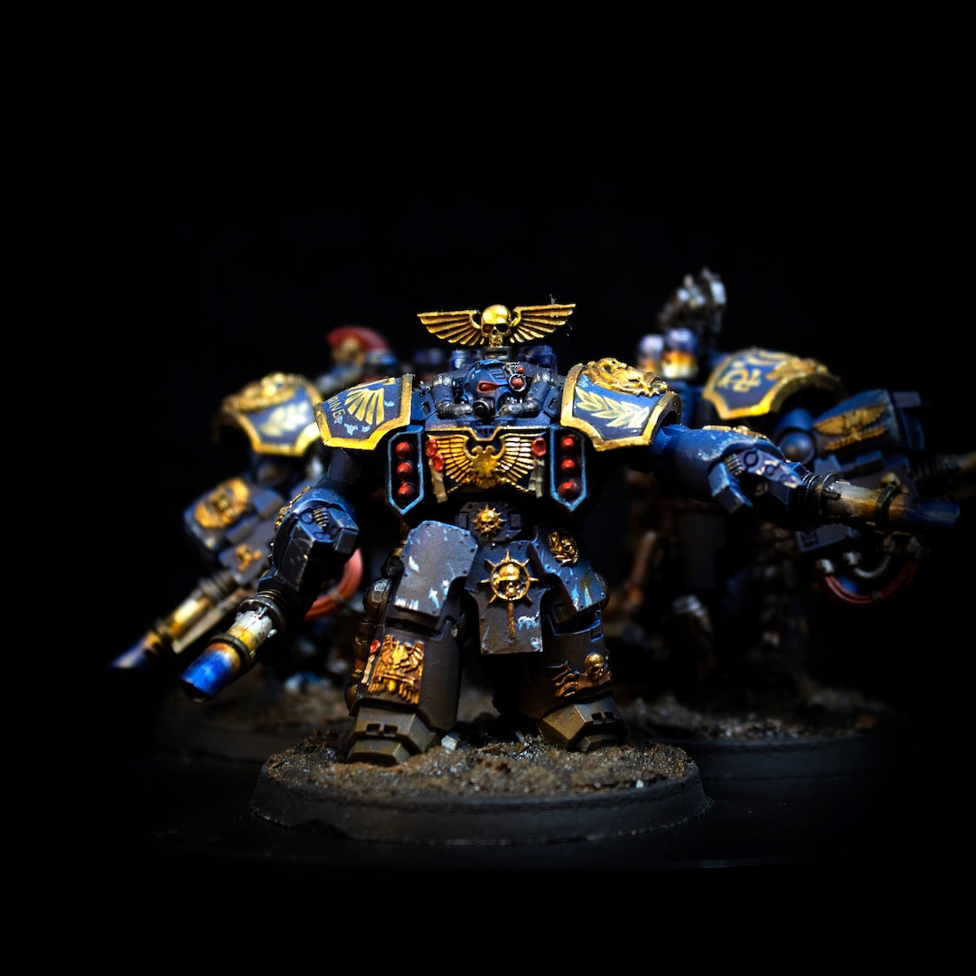 Painted Ultramarines Centurion Assult Squad Painting Commission ...