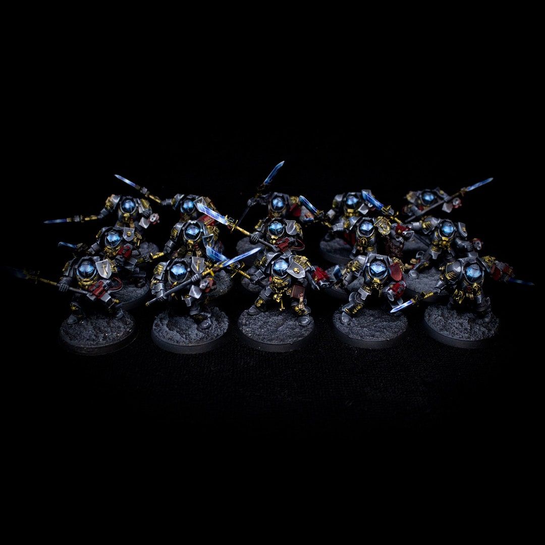 Painted Grey Knights Terminators Non Metalic Metal Painting Commission ...