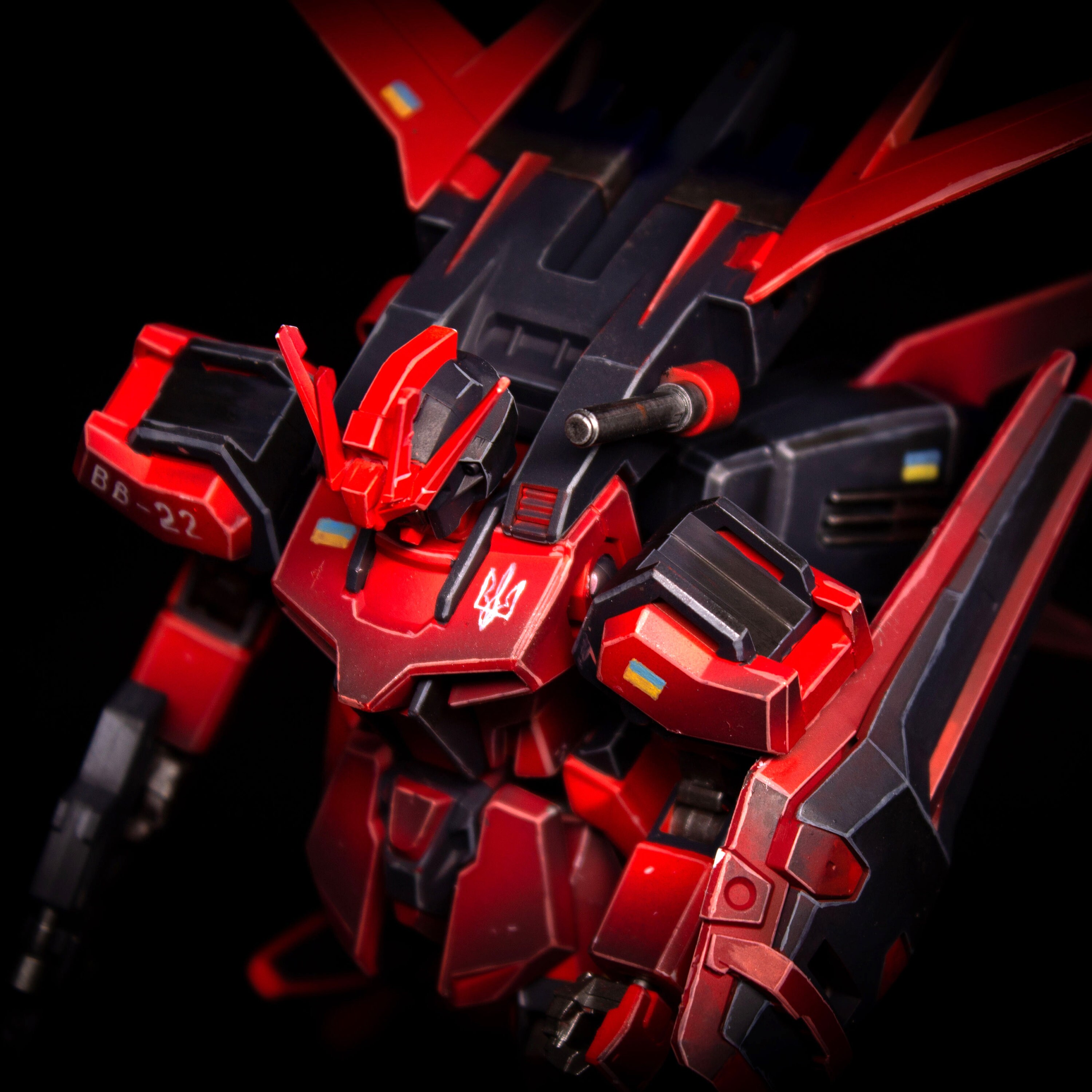 Gundam Destiny Robot Articulated Painting Commission Services ...