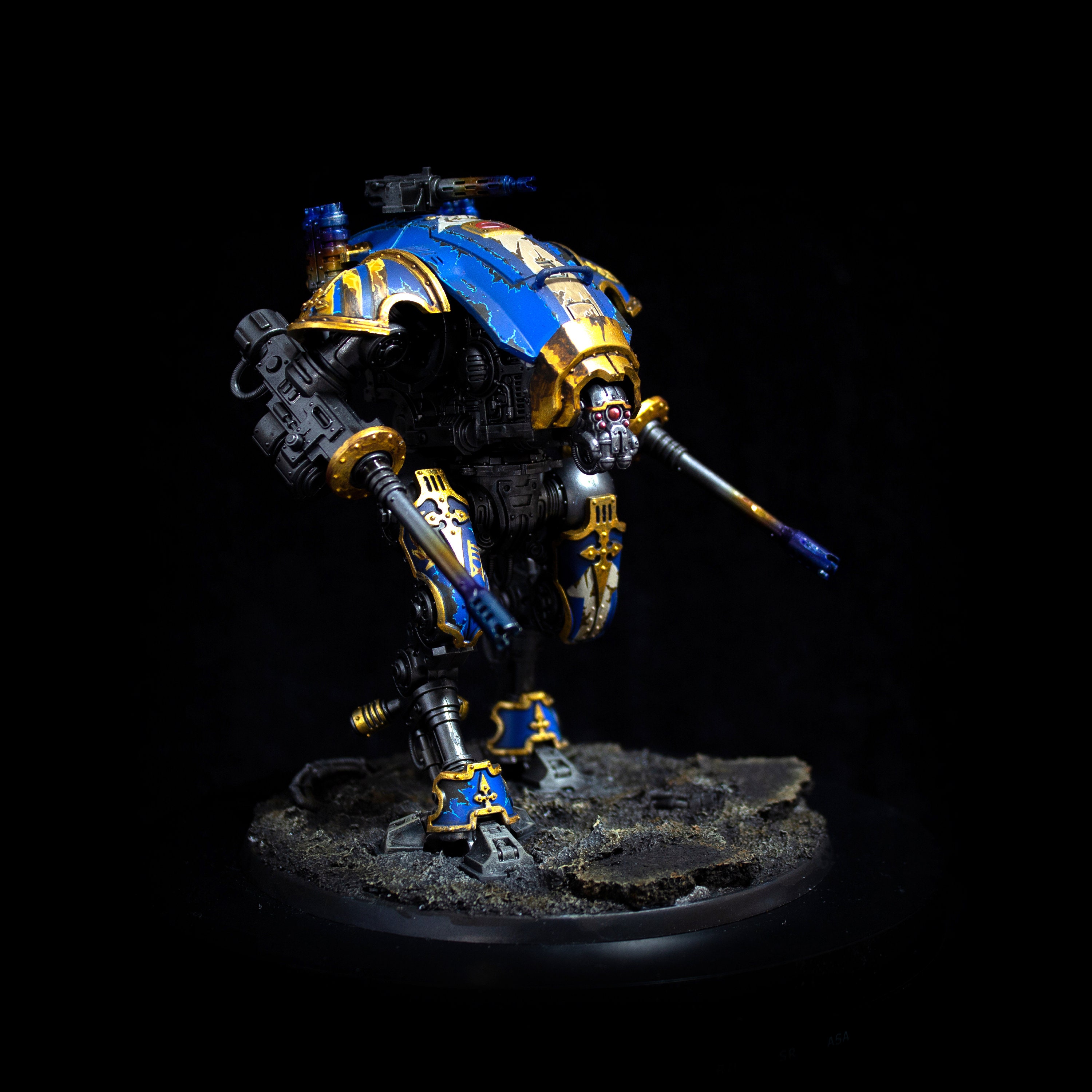 Armiger Helverine Ultramarines Imperial Knight Painting Commission ...