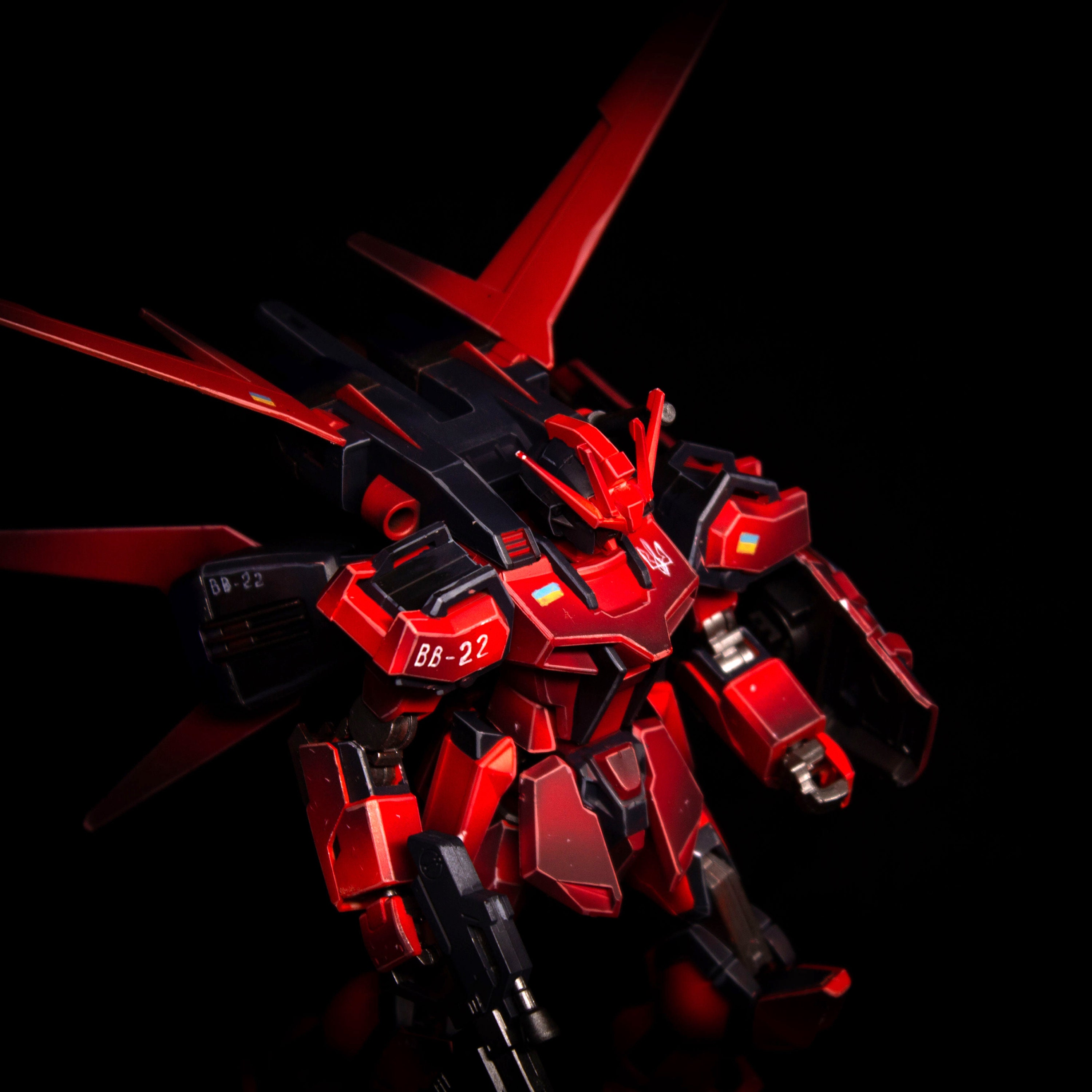 Gundam Destiny Robot Articulated Painting Commission Services ...