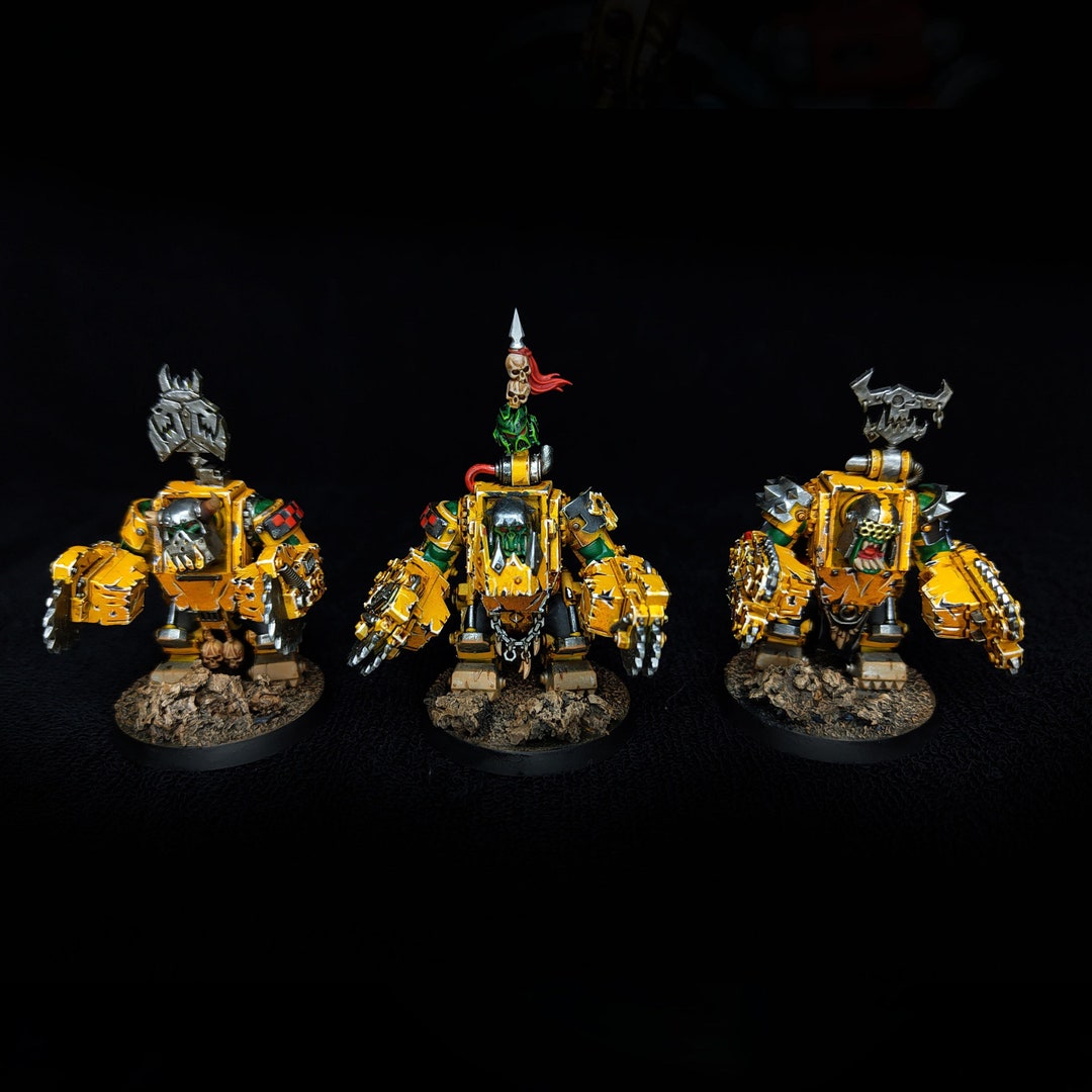 Painted Ork Meaganobz Bad Moons Painting Commission Services. Warhammer ...