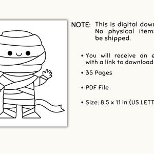 35 Pages Halloween Coloring | Halloween Holiday Printable Worksheets ...