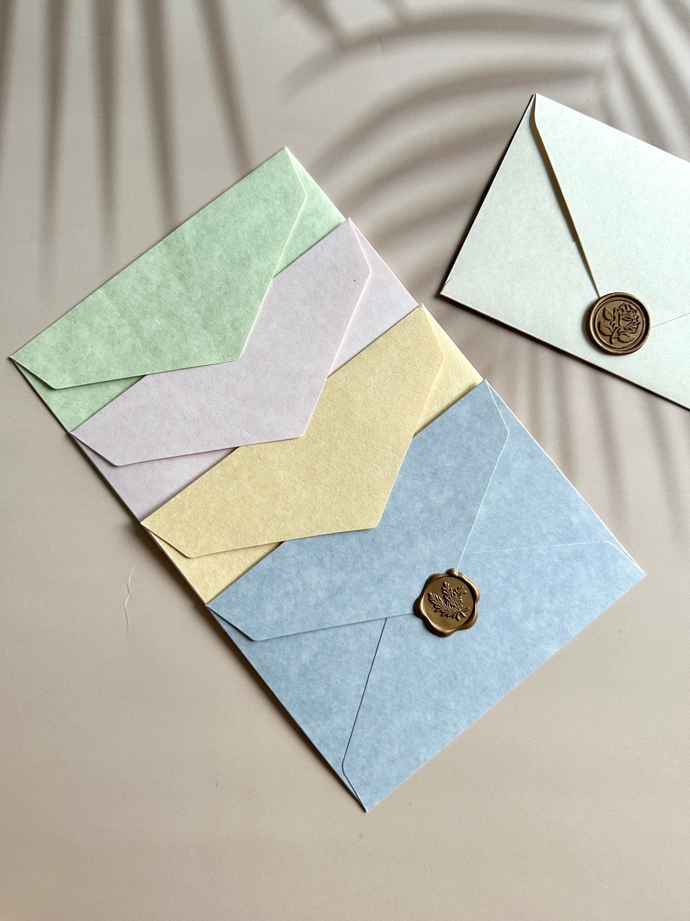 Premium Colored Envelopes C6 Wedding Envelopes Colorful Wedding ...
