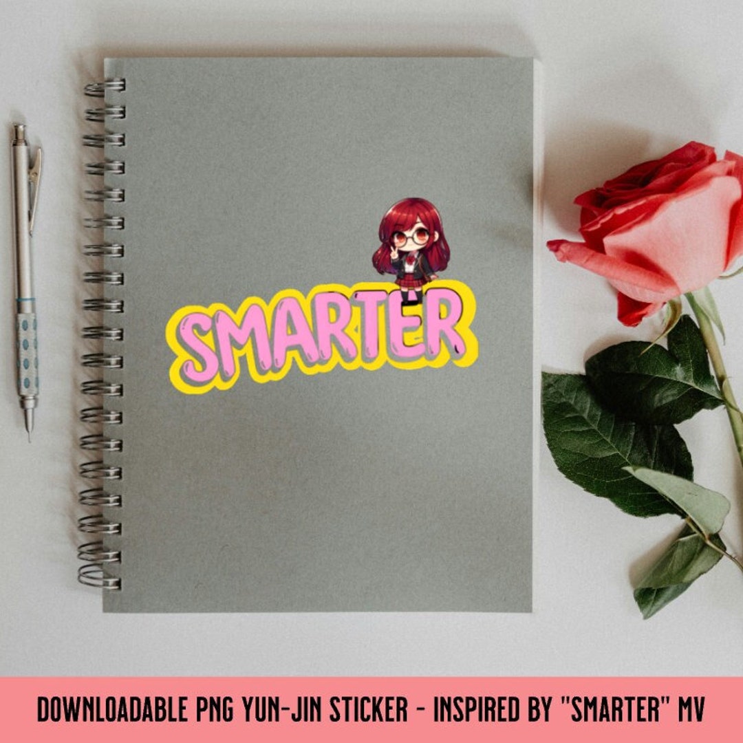 Downloadable PNG Yunjin Sticker Inspired by smarter KPOP MV - Etsy