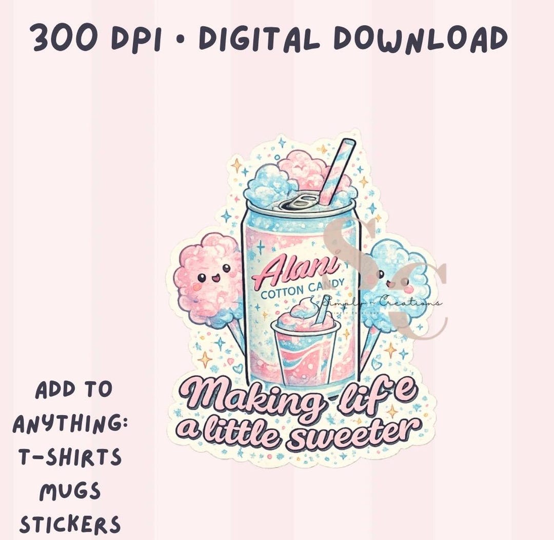 Alani Inspired PNG | Sticker PNG | Alani Meme PNG | Sublimation Design ...