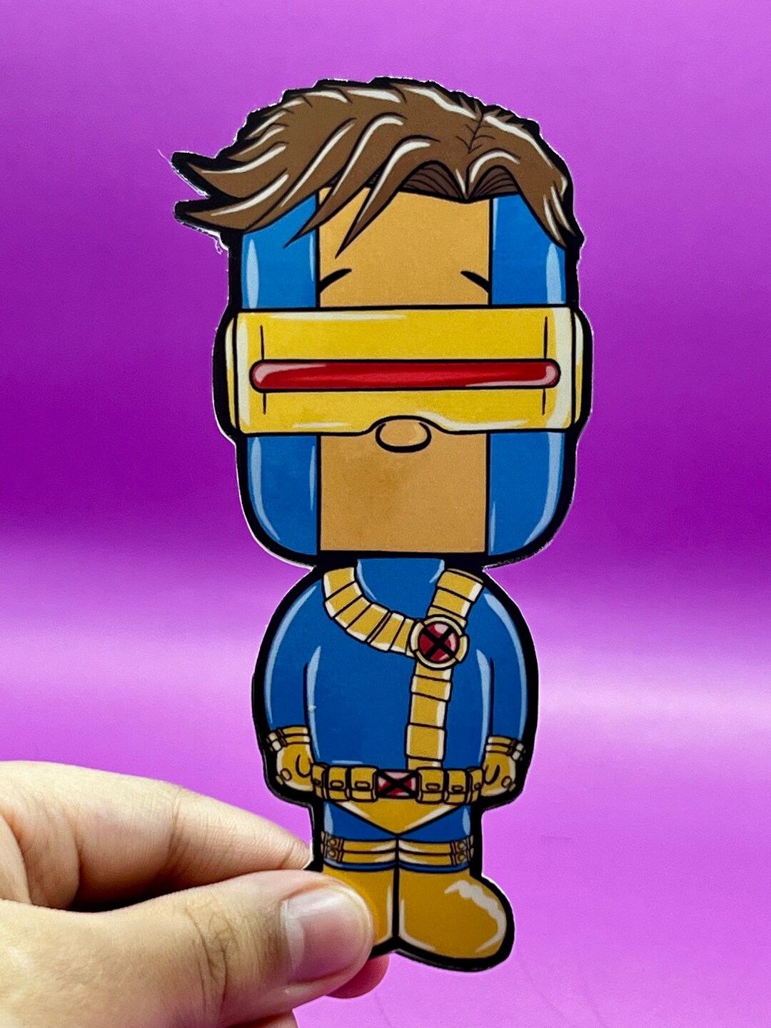 Cyclops Chibi Sticker 42 - Etsy