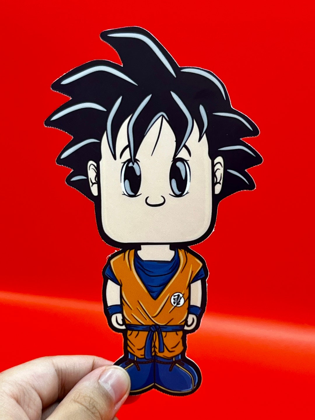 Goku Chibi Sticker 20 - Etsy