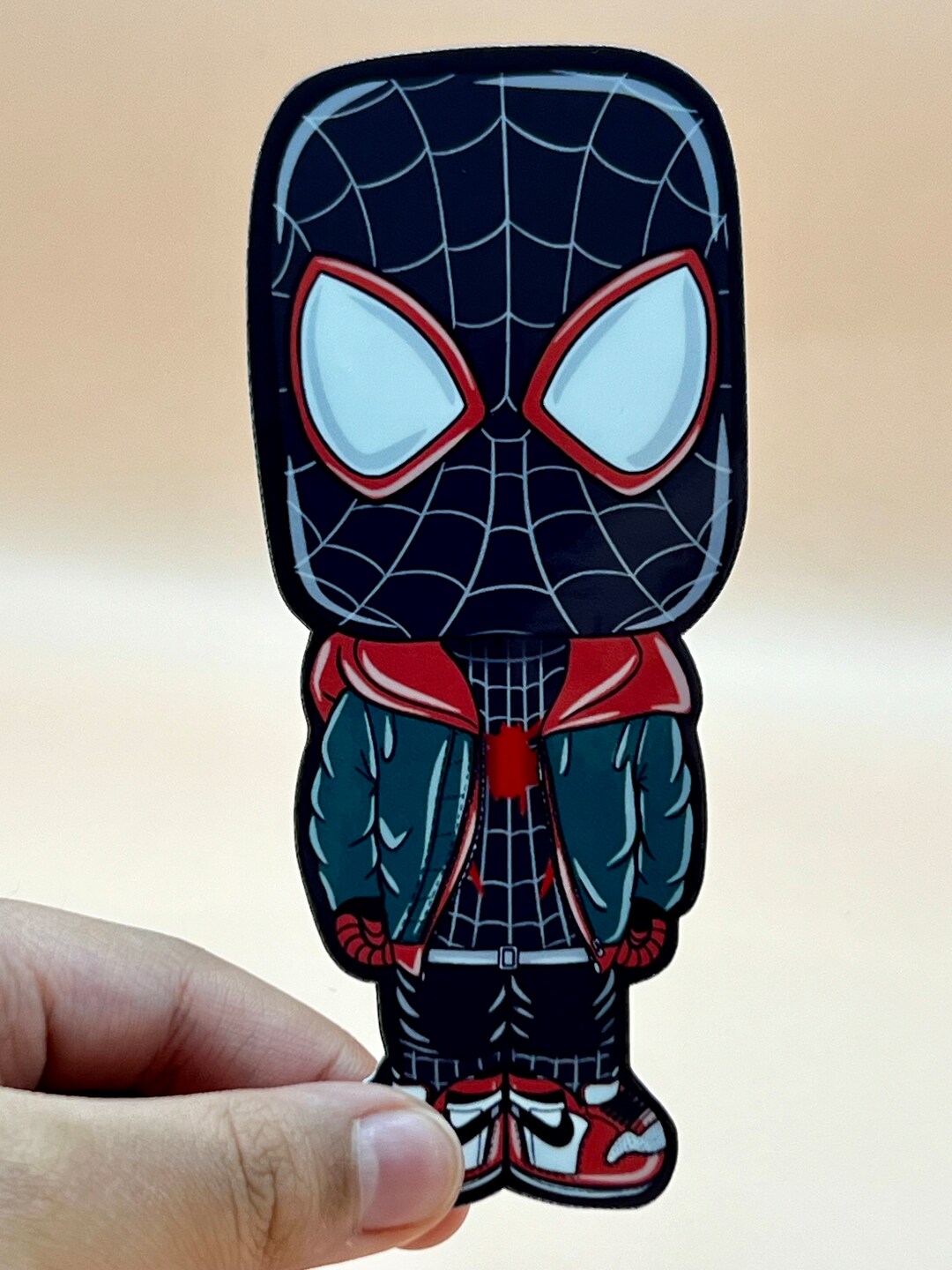 Miles Morales Chibi Sticker 14 - Etsy