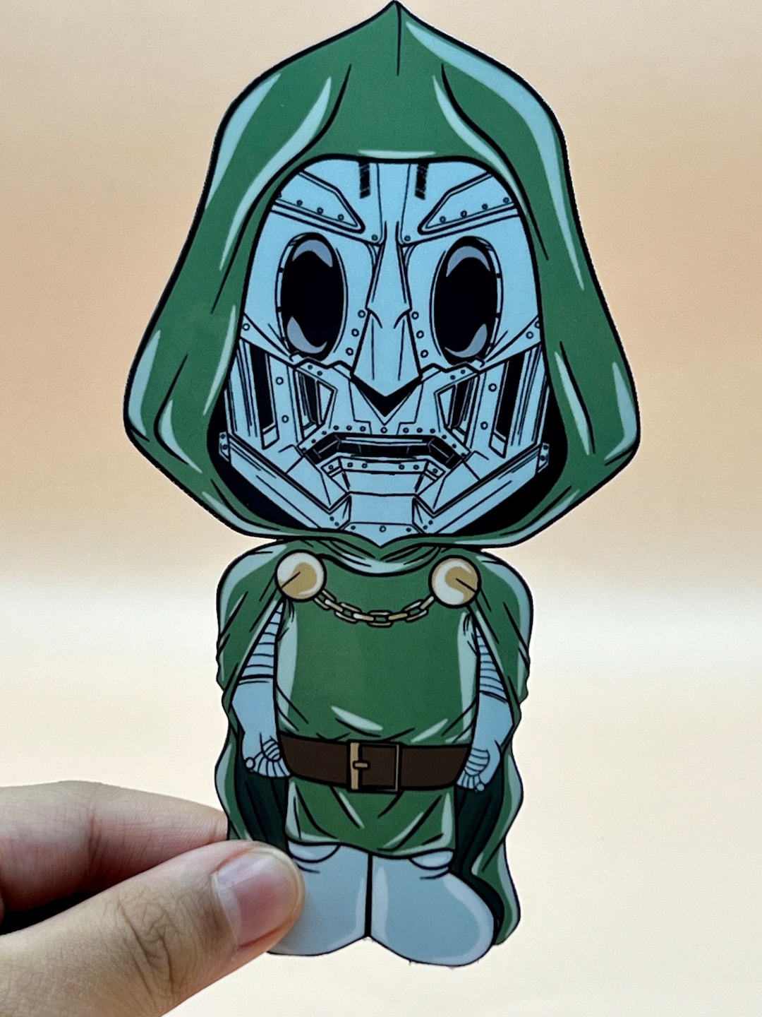 Dr. Doom Chibi Sticker 35 - Etsy