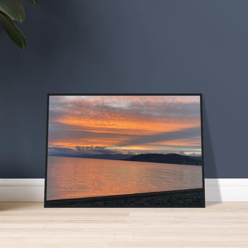 Lake Sevan, Armenia, Sunset Digital Print, Tranquil Home Decor Wall Art, Instant Download, Gift ...
