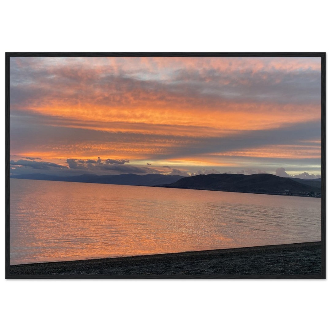 Lake Sevan, Armenia, Sunset Digital Print, Tranquil Home Decor Wall Art, Instant Download, Gift ...
