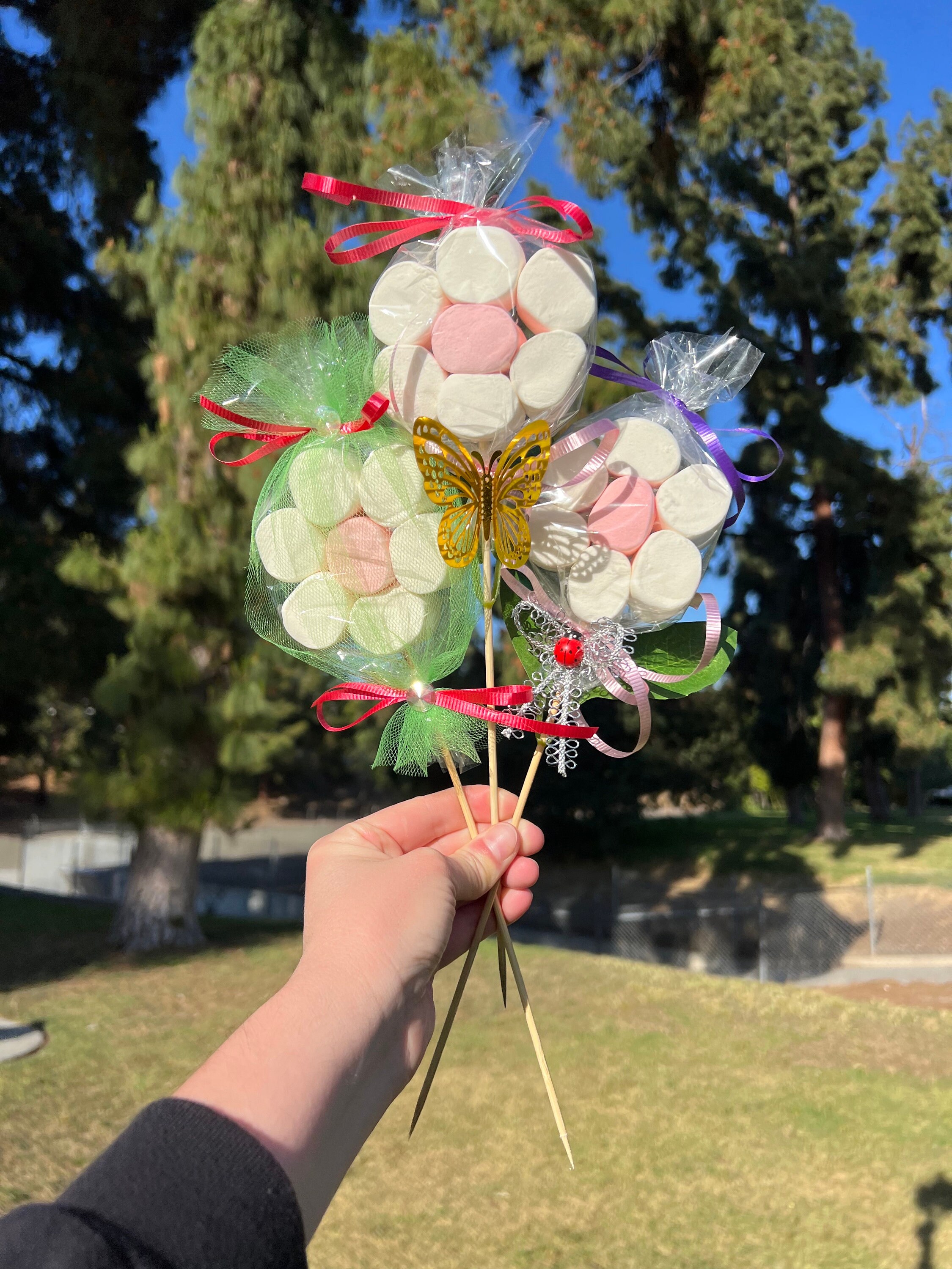 Marshmallow Flowers - Etsy