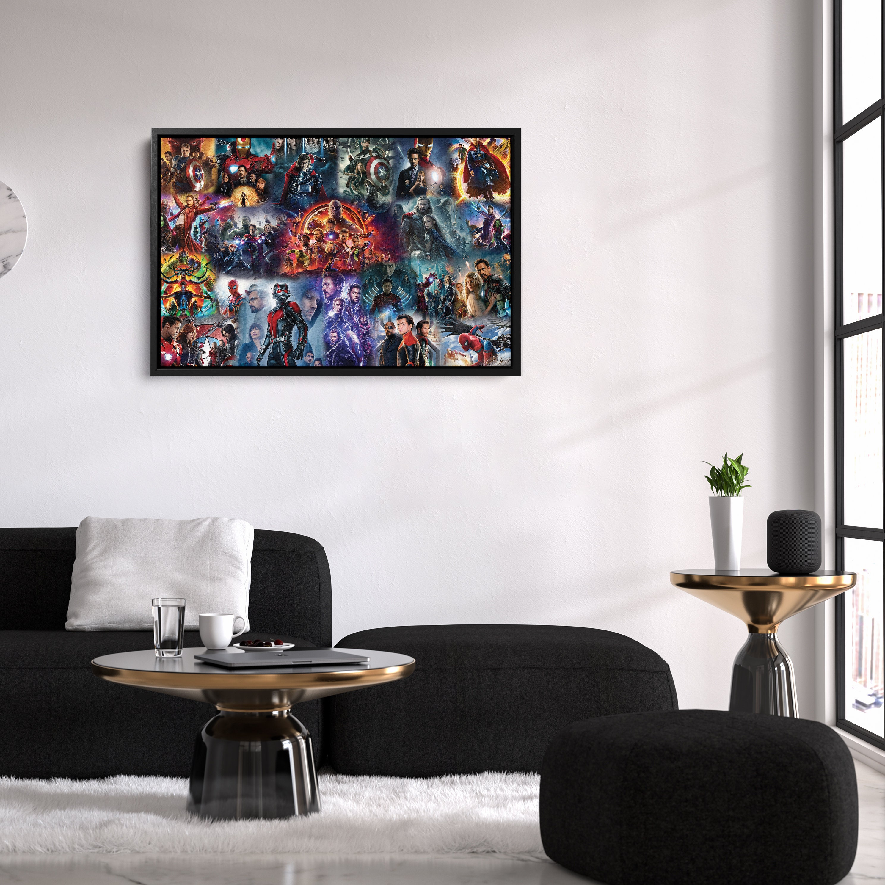Marvel Movie Posters Marvel Comics Canvas Unique Design Wall Art Print ...