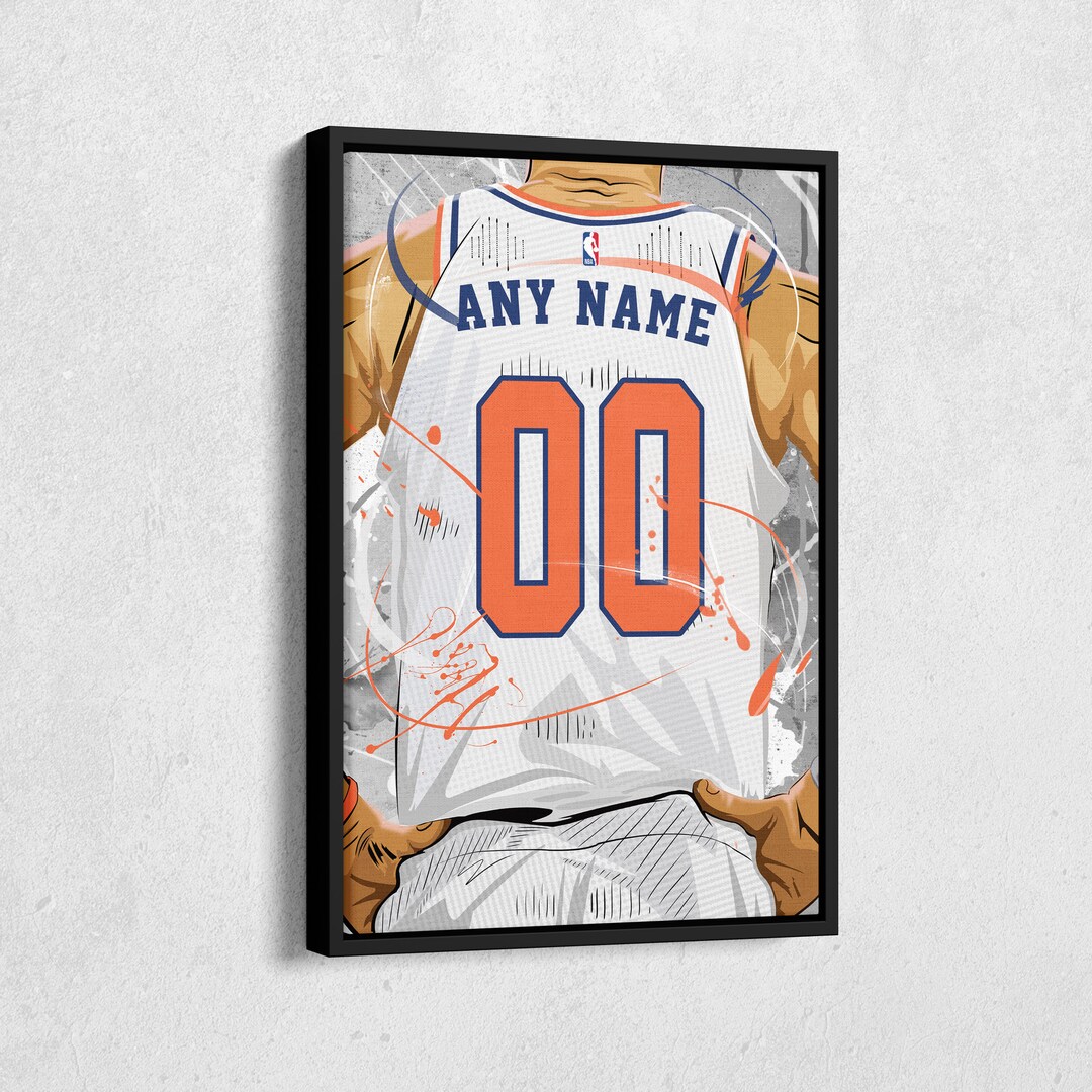 New York Knicks Jersey NBA Personalized Jersey Custom Name and Number ...