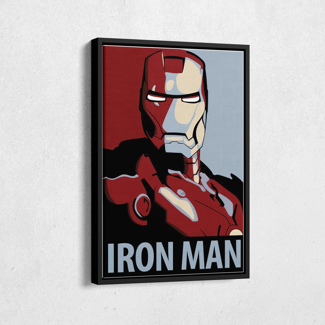 Iron Man the Hope Poster Marvel Comics Canvas Unique Design Wall Art ...