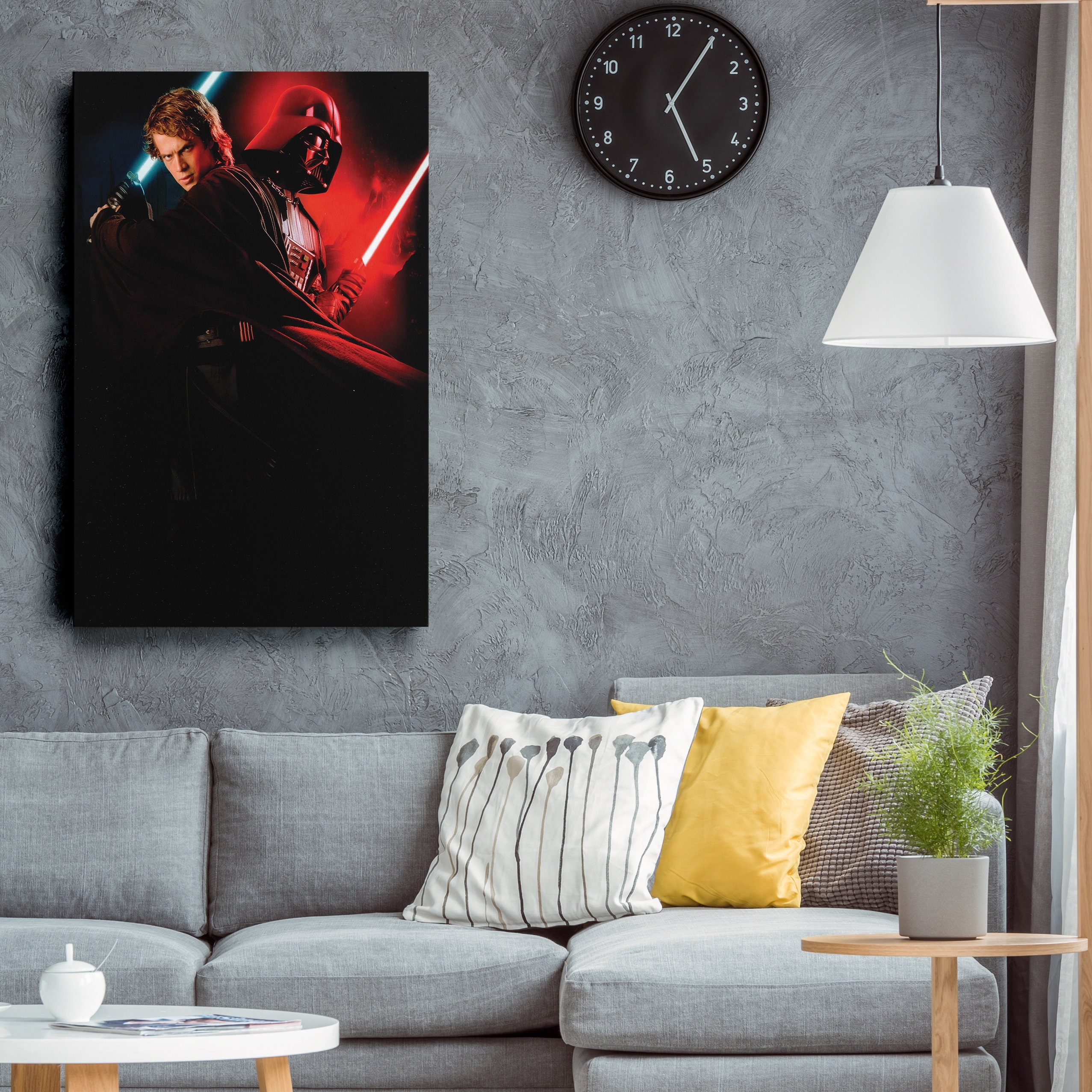Darth Vader Anakin Skywalker Poster Two Souls Starwars Canvas Unique ...