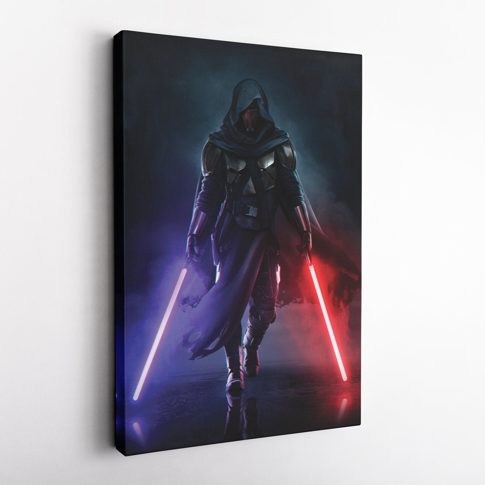 Darth Raven Lightsaber Poster Starwars Canvas Unique Design Wall Art ...