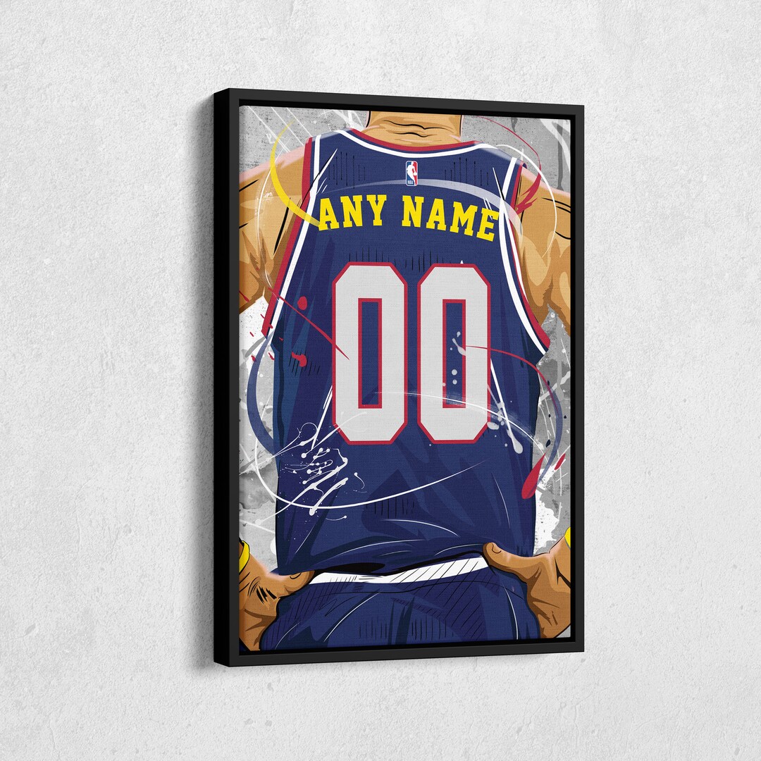 Denver Nuggets Jersey NBA Personalized Jersey Custom Name and Number ...