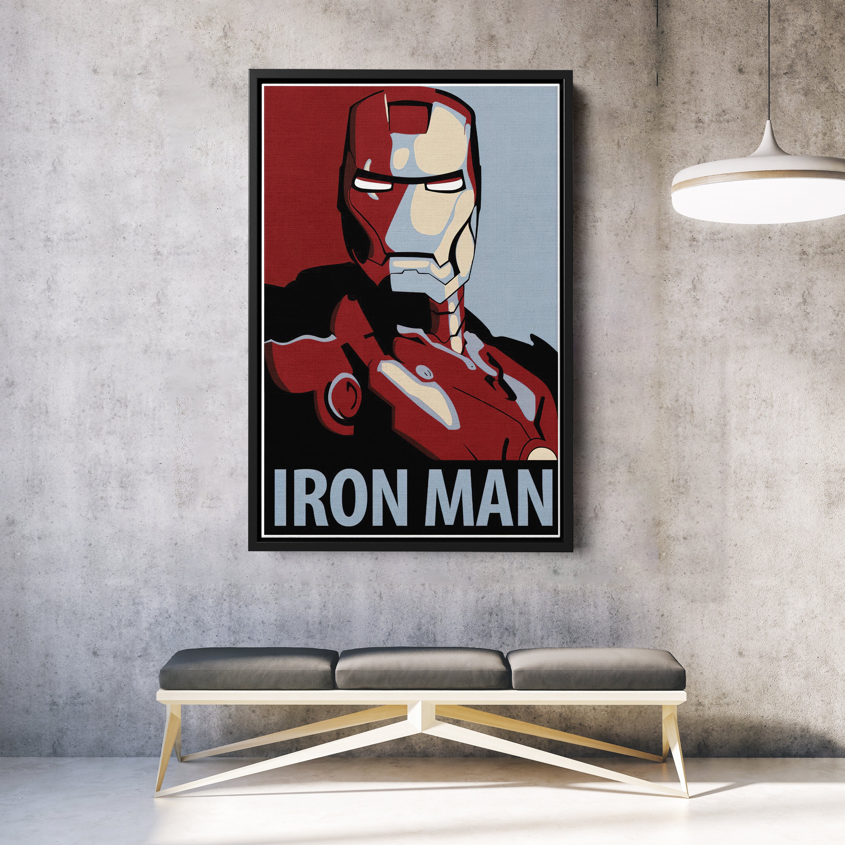 Iron Man the Hope Poster Marvel Comics Canvas Unique Design Wall Art ...