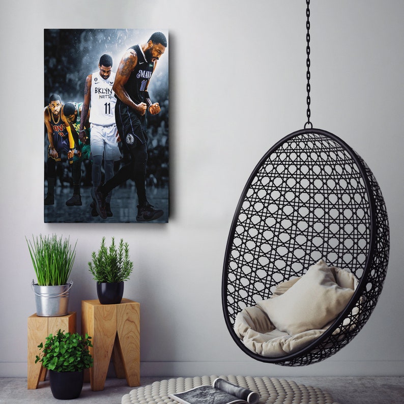 Kyrie Irving Career Evolution Canvas Wall Art Framed Poster Print Home ...
