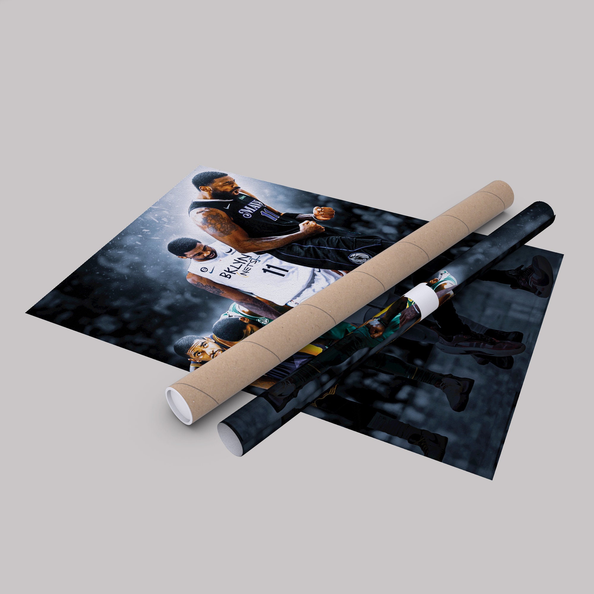 Kyrie Irving Career Evolution Canvas Wall Art Framed Poster Print Home ...