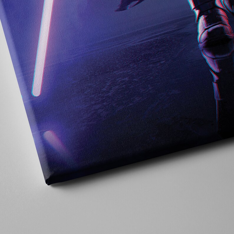 Darth Raven Lightsaber Poster Starwars Canvas Unique Design Wall Art ...