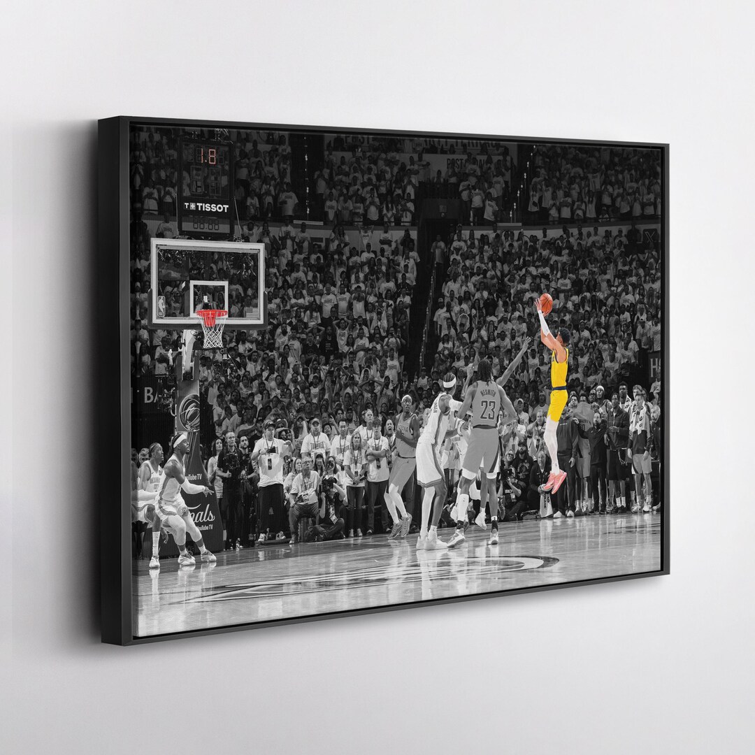 Tyrese Haliburton Buzzer-beater Vs. Thunder - Pacers Canvas Wall Art ...