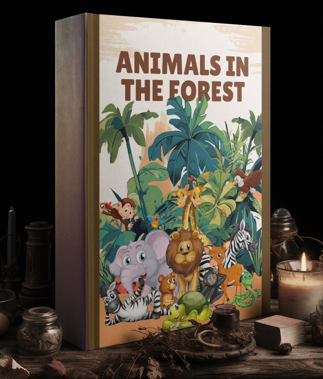 Explore & Learn: Montessori Animal Workbook Educational Kids Activity ...