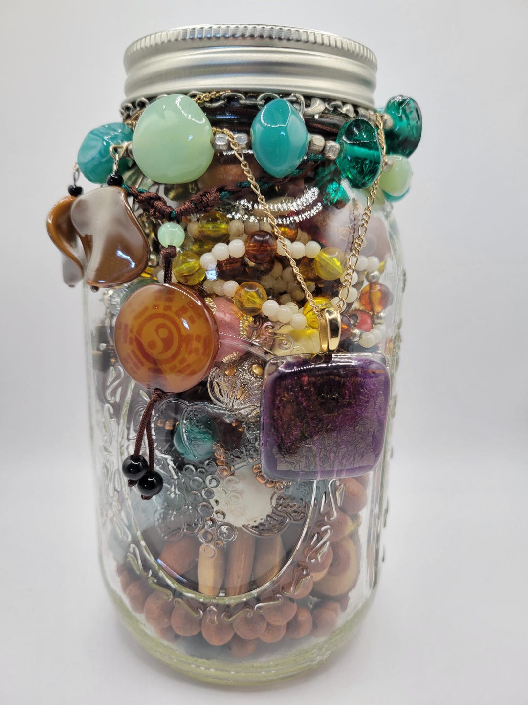 Jewelry Jar, Mystery Jewelry Jar, All Wearable No Junk, Assorted ...