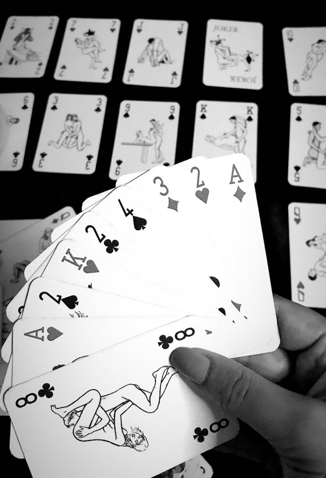 Playing Cards Position for Adult Couple - Etsy