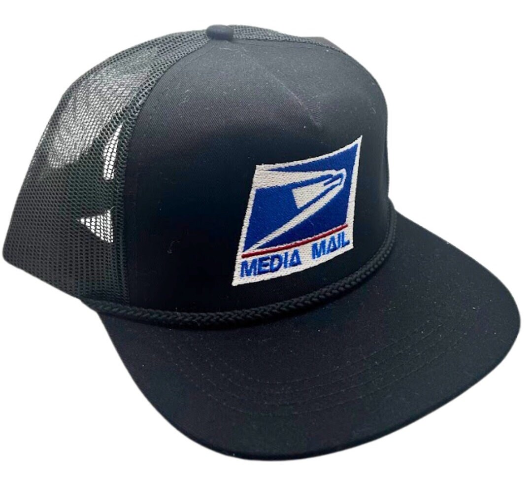 USPS Media Mail 90's Trucker Style Hat - Vinyl Records, Book Rate ...