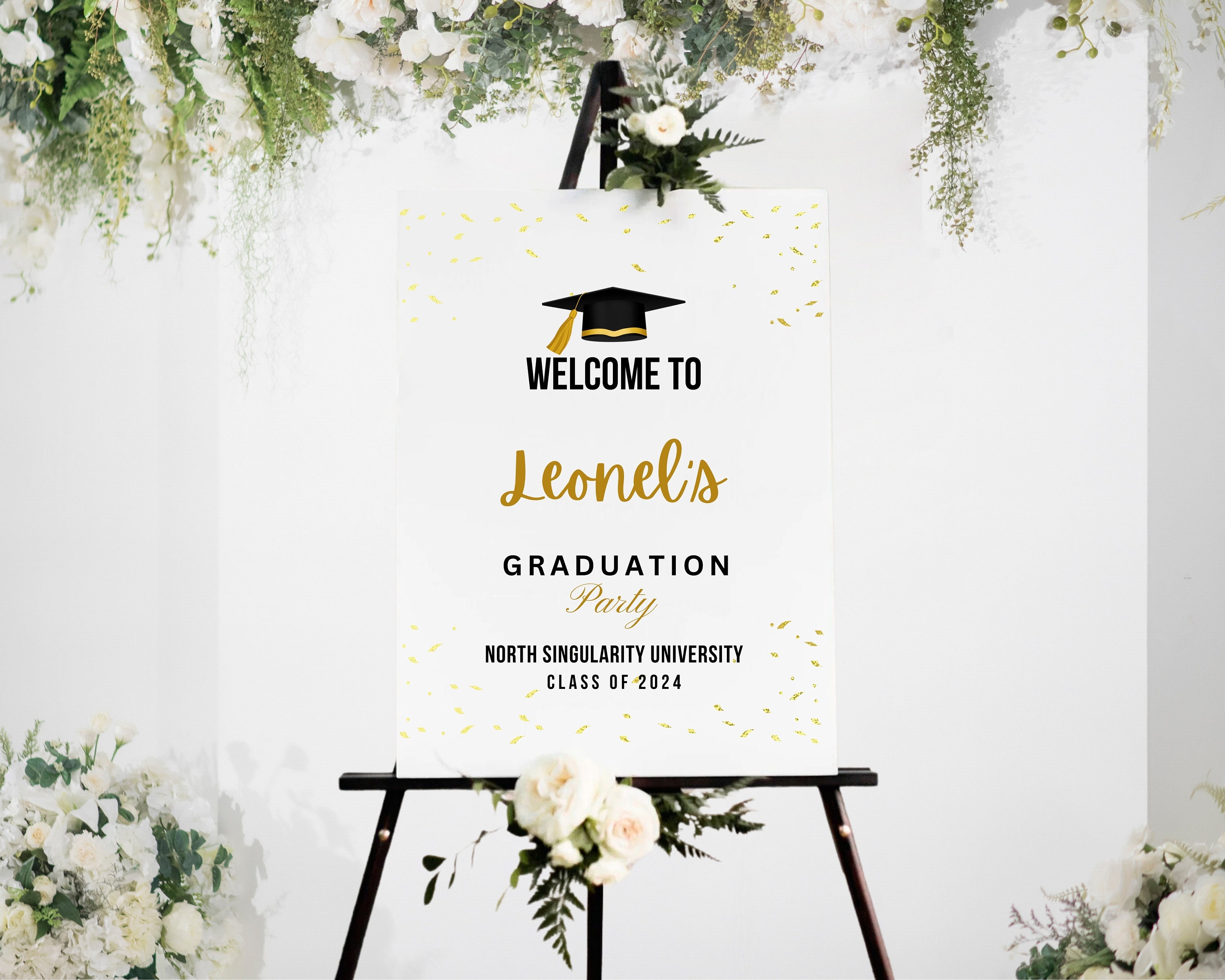 Graduation Welcome Sign, Graduation Poster Download, Graduation ...