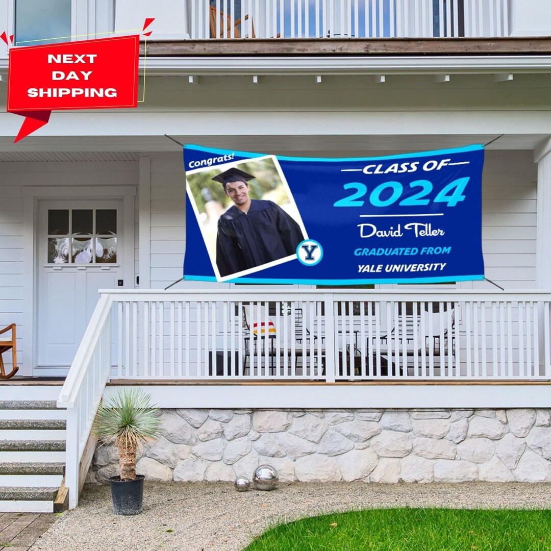 Graduation Banner, Graduation Announcement, Graduation Gift, Graduation ...