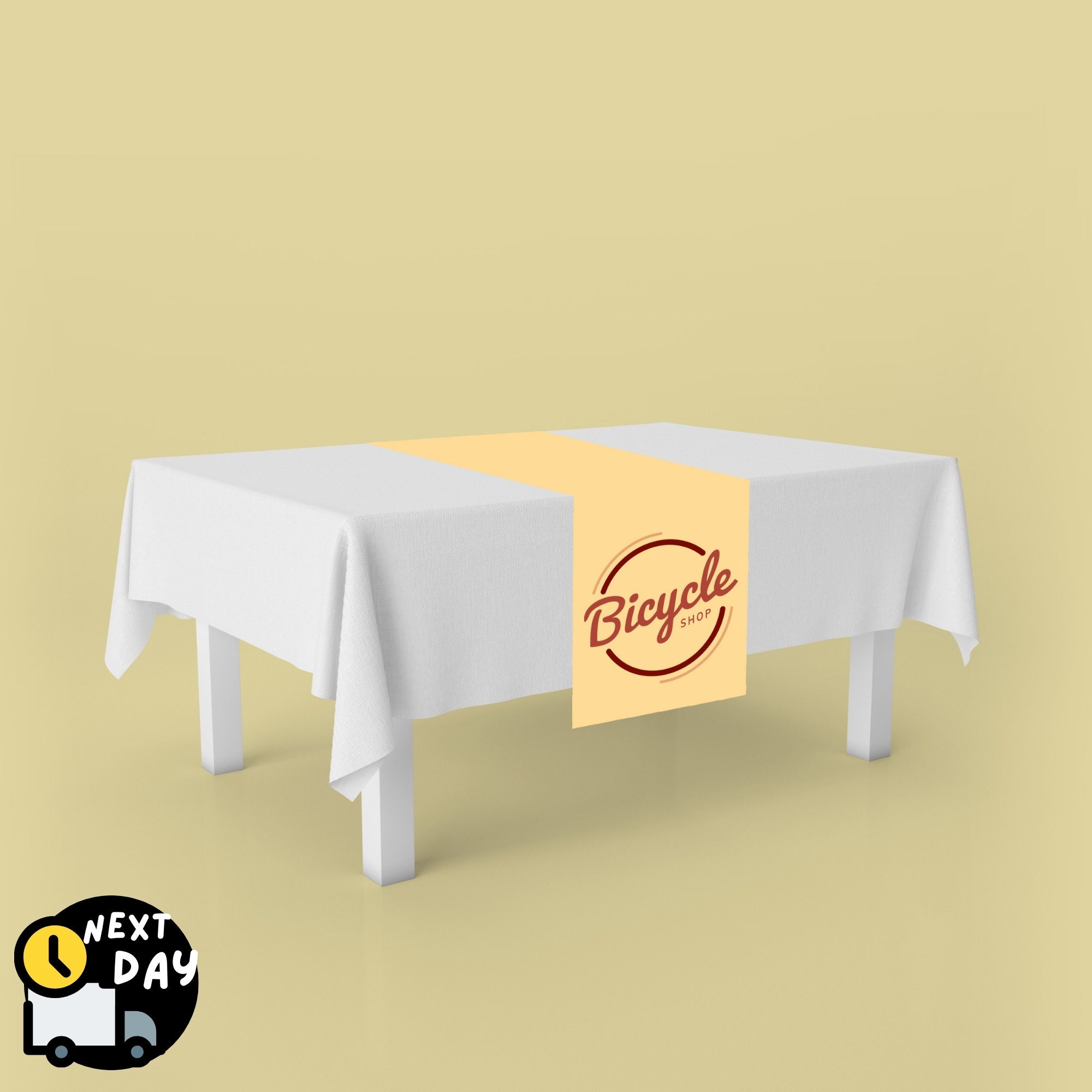 Custom Logo Table Runner, Table Runner, Table Runner for Your Events ...