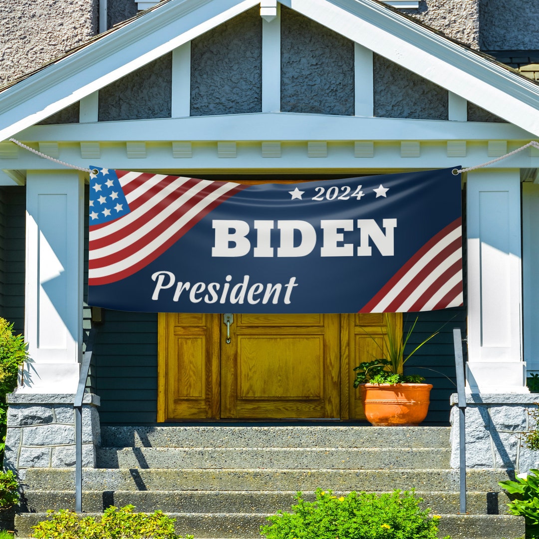 Joe Biden Banner, Biden Harris Banner, Biden Election, Biden 2024, Lets ...