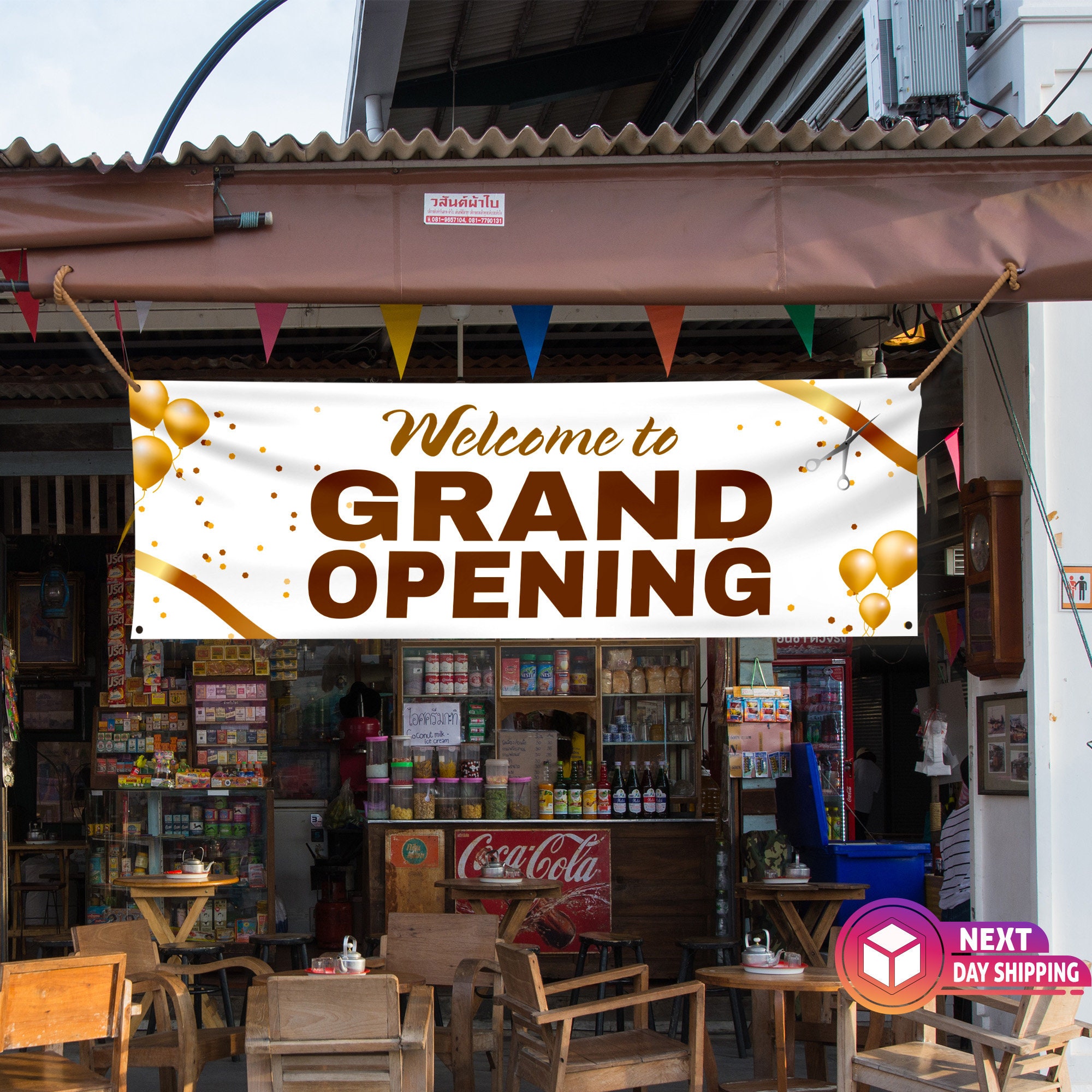 Welcome to Grand Opening Banner, Opening Banner, Custom Banner, Opening ...