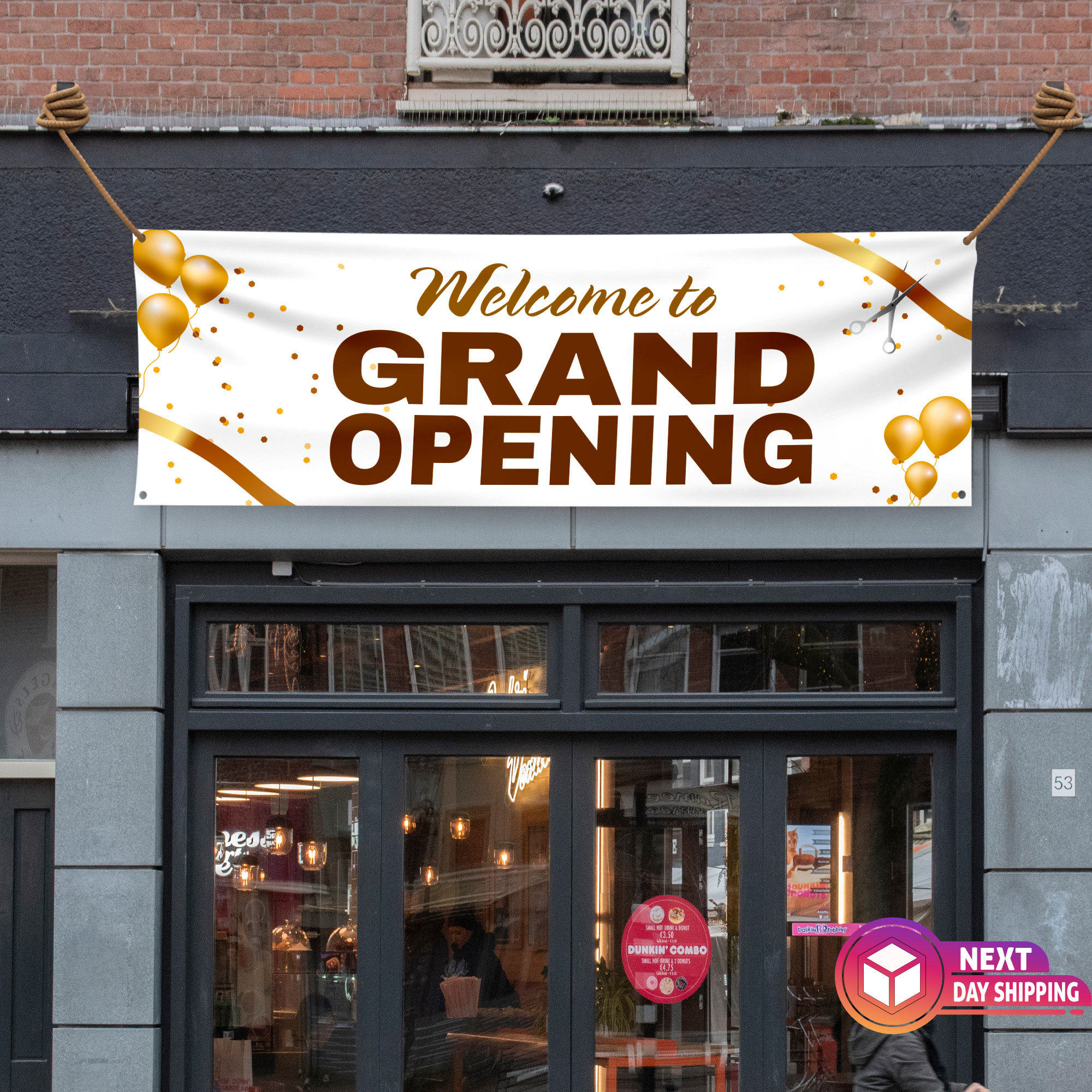 Welcome to Grand Opening Banner, Opening Banner, Custom Banner, Opening ...