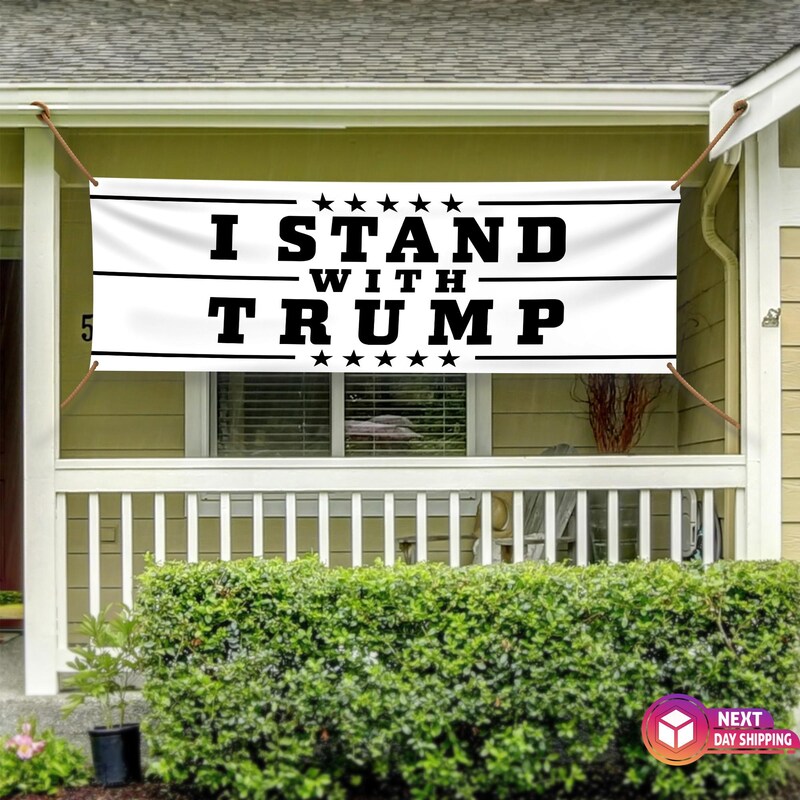 Trump 2024 Vinyl Banners - Etsy